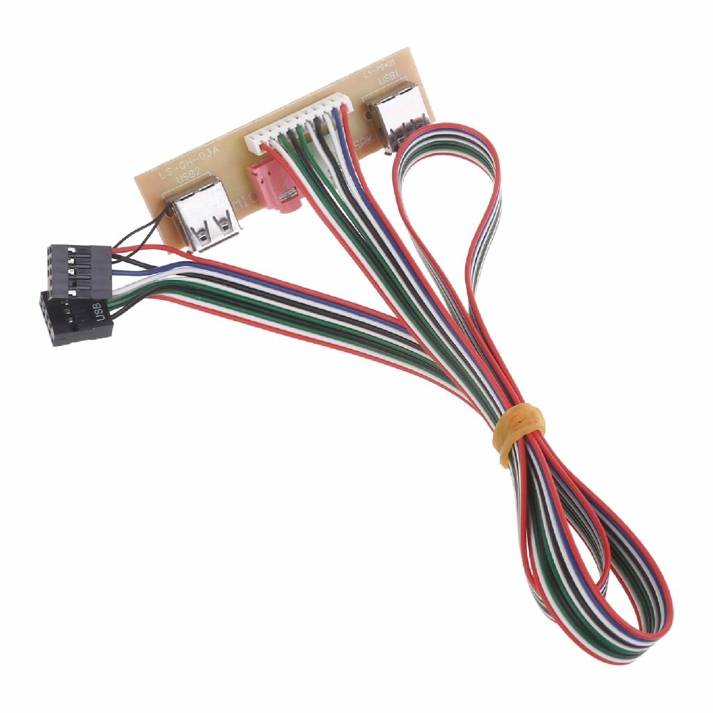 Удлинитель кабеля, Аудиоинтерфейс USB на передней панели корпуса компьютера 7,8 см-A