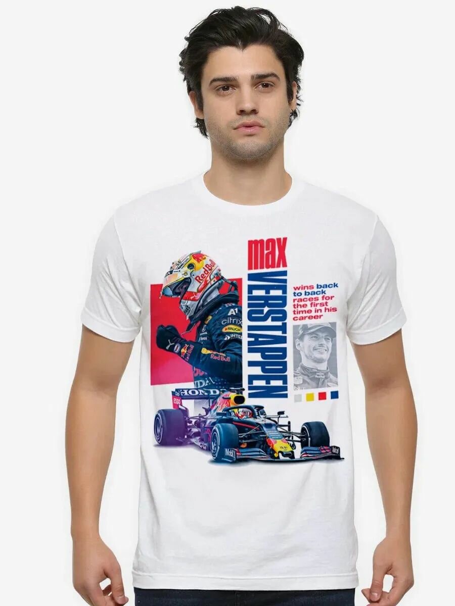 Футболка Макс Ферстаппен / Формула 1 / Мужская
