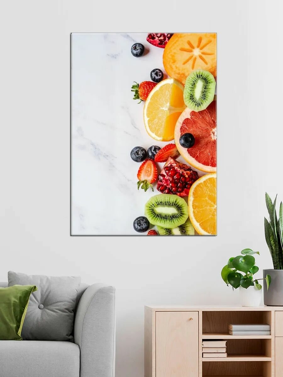 Картина на стену "Фрукты", 30х40 см