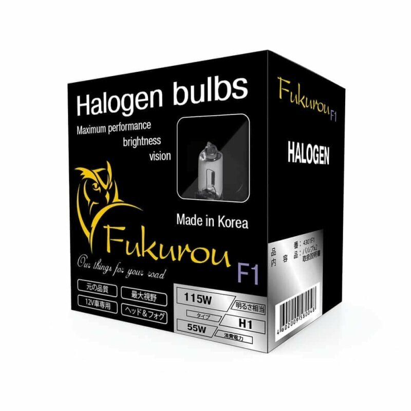 Fukurou F1 лампа H1 12V 55W (115W) Корея 2шт