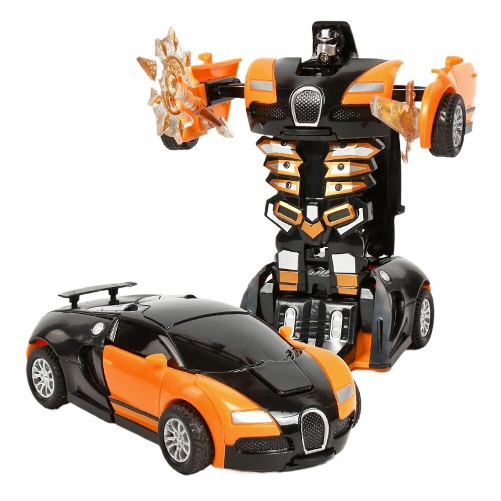 Деформированная игрушка для автокатастрофы