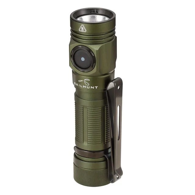 ESKTE Skilhunt M150 V4 EDC Фонарик Nichia 519A 4000K, Green, BL-113C