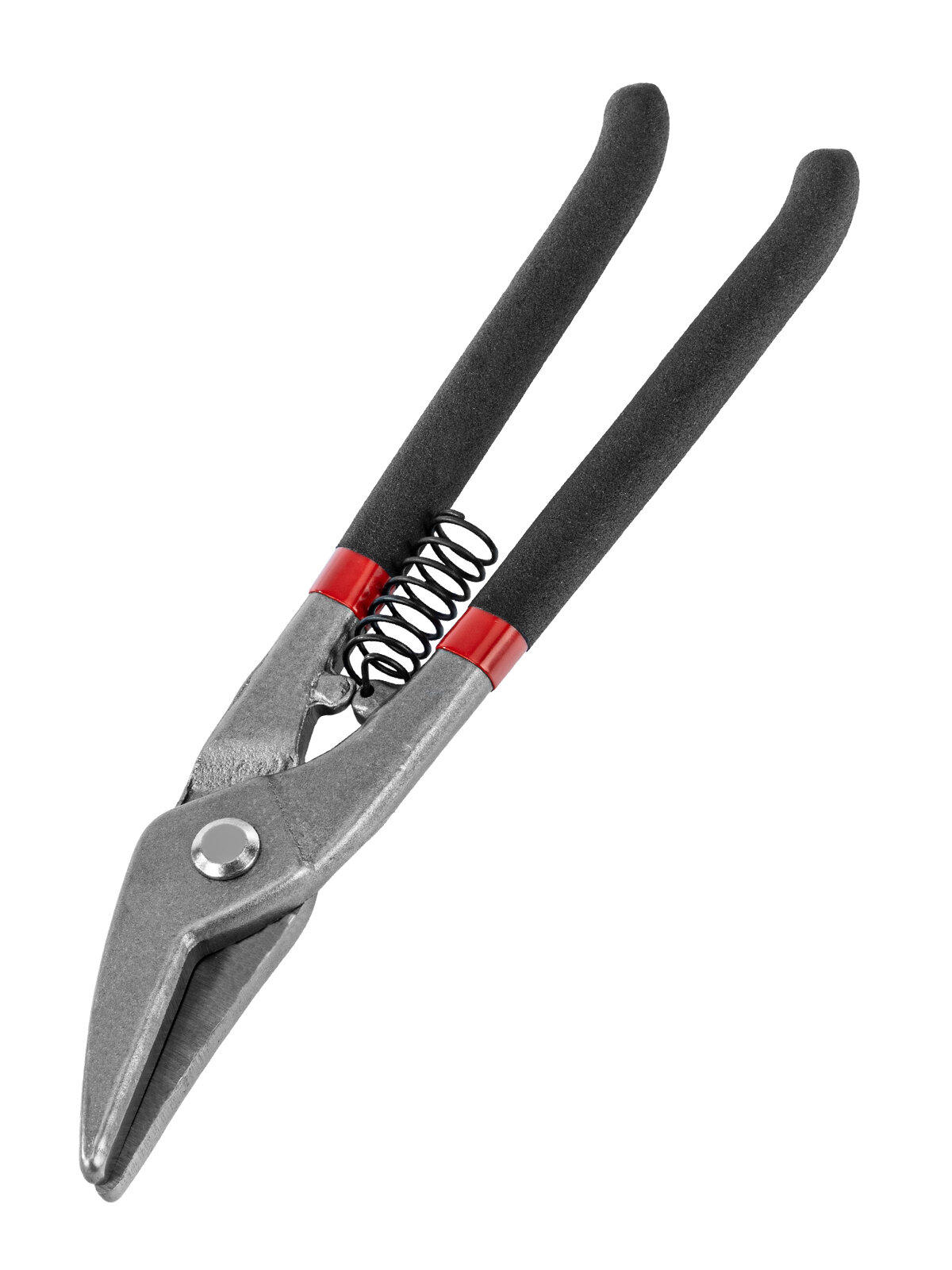 Ножницы по металлу Matrix 250 мм, для фигурного реза, обливные рукоятки 78317