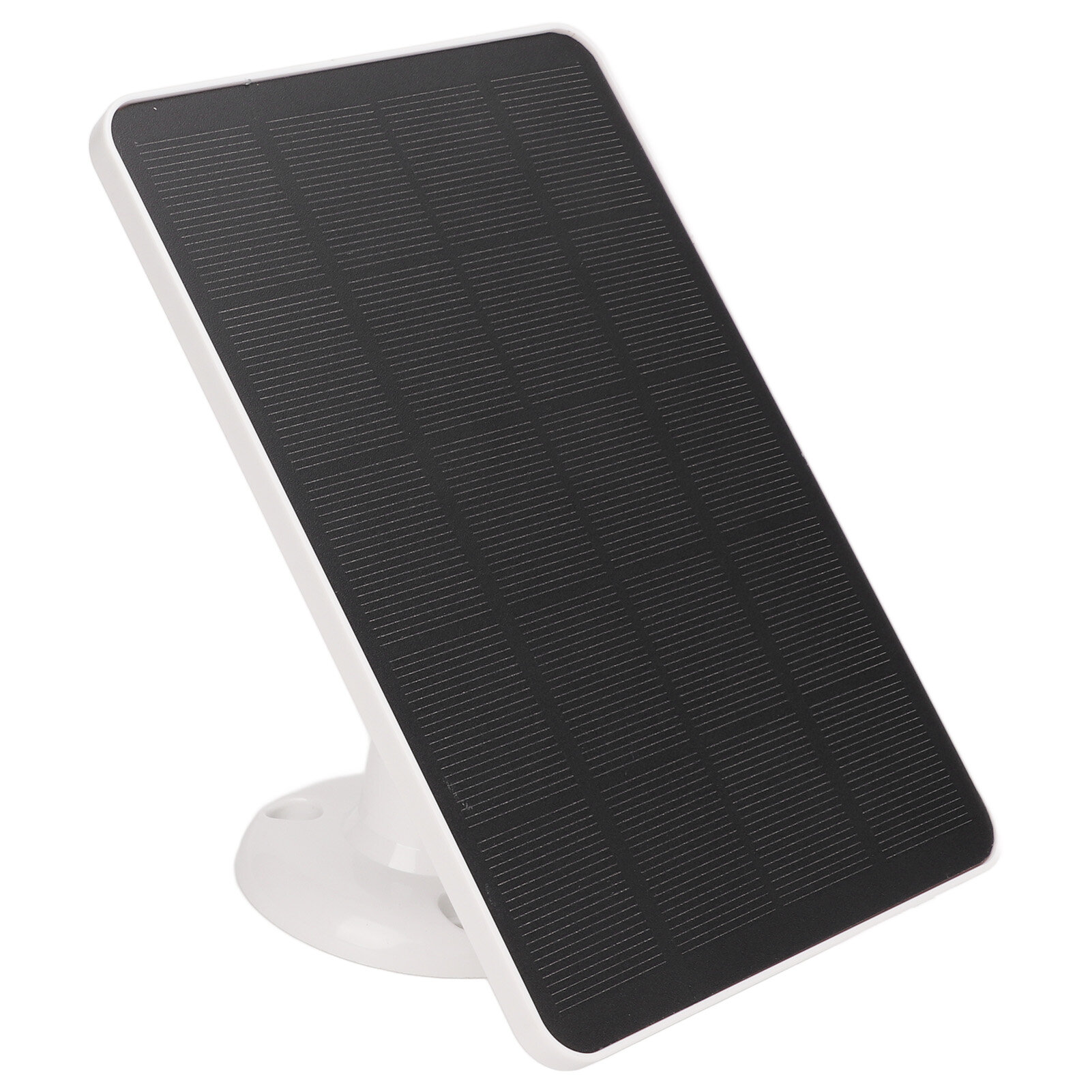 Солнечная панель 4W 5V для зарядки наружных камер видеонаблюдения с кабелем, монокристаллический кремний, белая