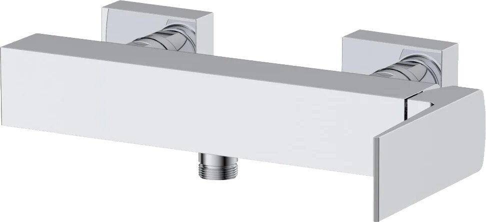 Смеситель для душа BelBagno Arlie ARL ESDM CRM хром, глянцевый, настенный, латунный, однорычажный, без лейки, смеситель для ванны с душем