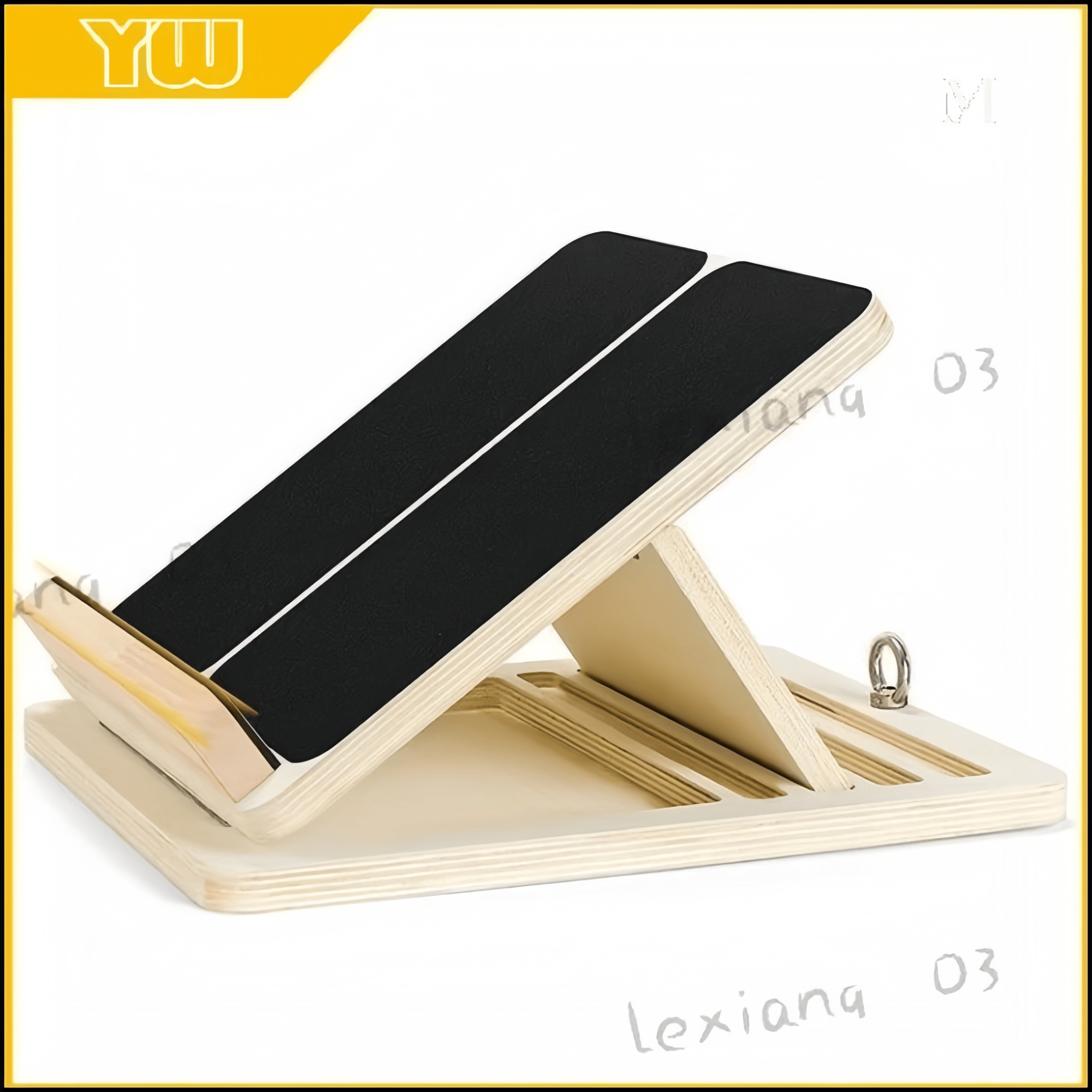 Тренажер для растяжки ахиллова сухожилия ног J028, регулировка угла, нескользящее покрытие