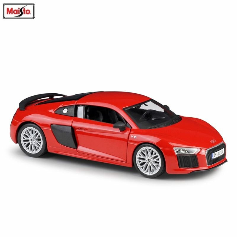 Maisto 1:24 Audi R8 V10 Plus Сплав Модель автомобиля