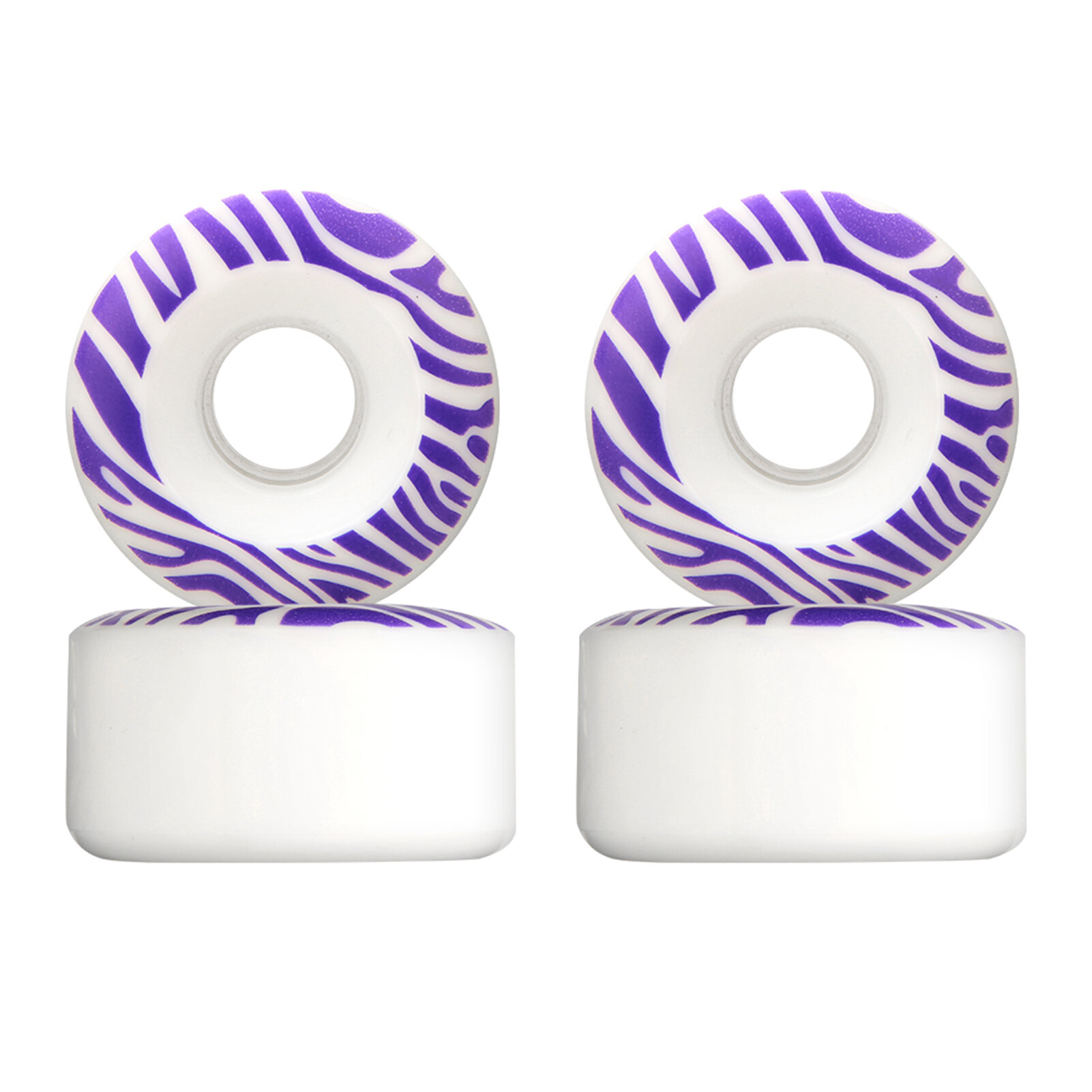 4pcs 55x33 мм PU с двойным деформированным скейтбордным конькобежным конькобы.