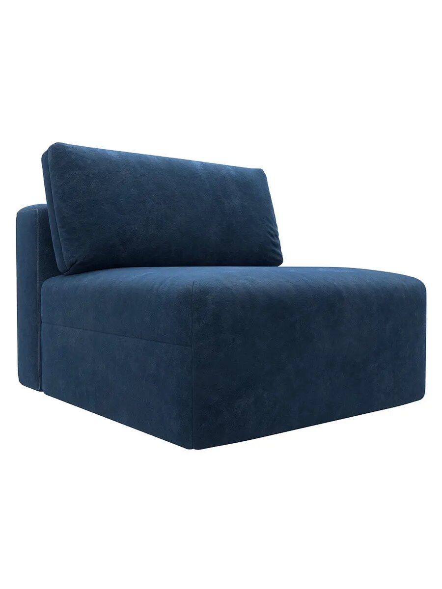 Модуль диван из модульного набора Лего, с ящиком для белья, велюр