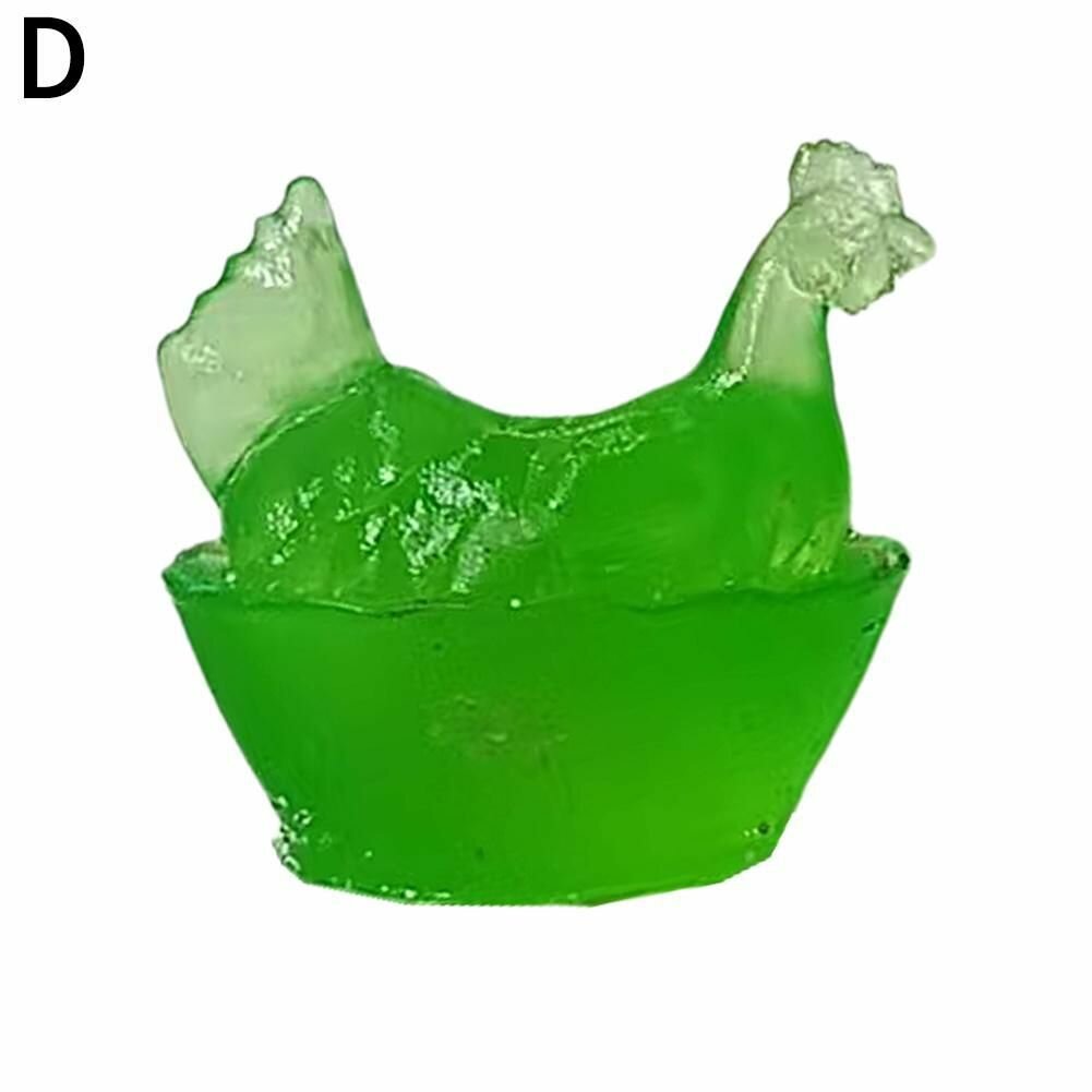 Винтажная стеклянная курица в гнезде, декор в стиле фермерского дома, сольница с крышкой