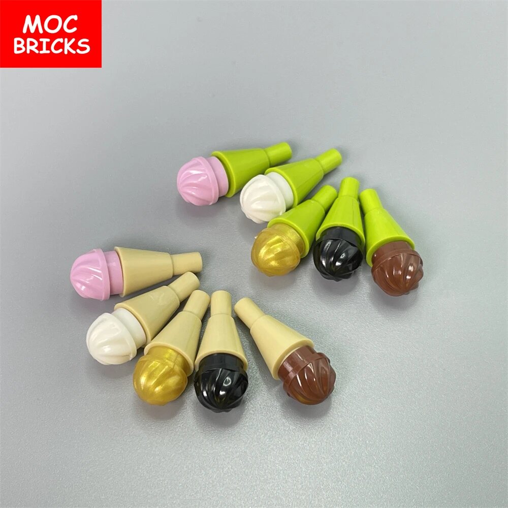 MOC BRICKS Диаграмма мороженого из ABS-пластика