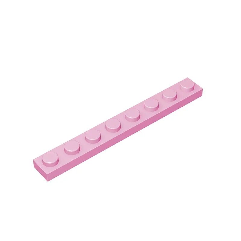 Пластина Lego 1x8 Розовый (011)