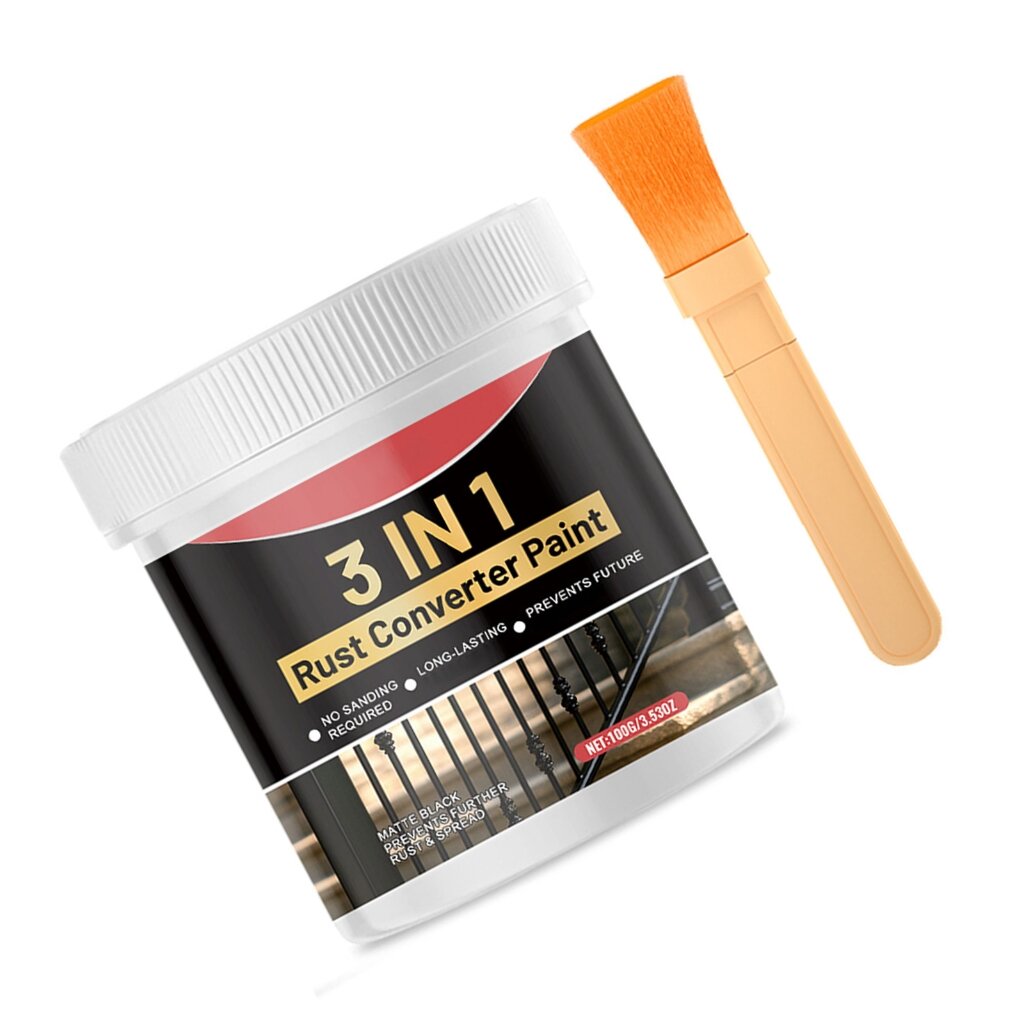 Нейтрализатор ржавчины и грунтовка для металла Средство для защиты металлических деталей мотоциклов и автомобилей от ржавчины