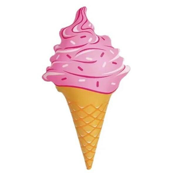 Шар фигурный с гелием мороженое Вафельный рожок. Шары сладости