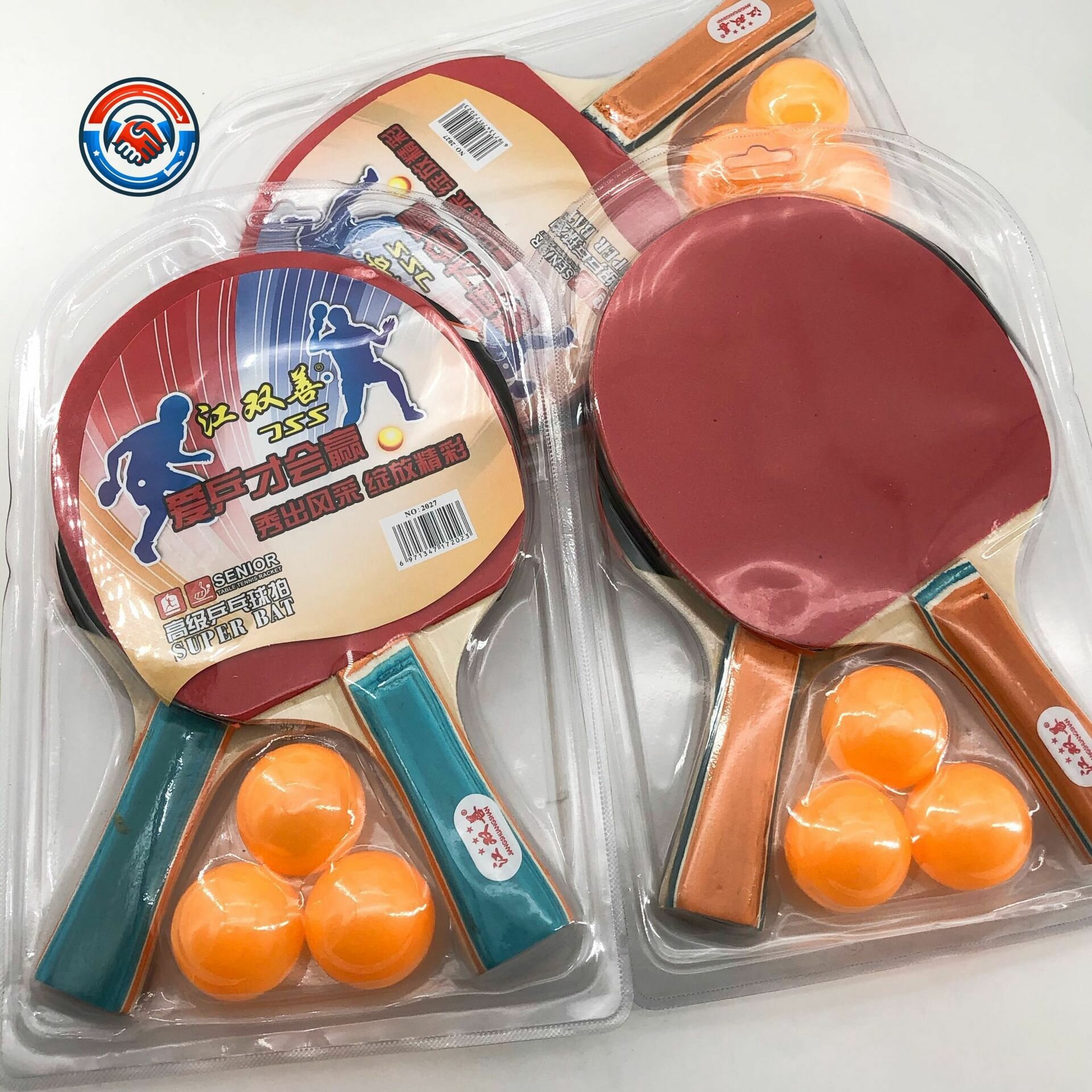 Набор для настольного тенниса, комплект ракеток и мячей для пинг-понга, семейная игра в помещении и на улице, подарок для детей и взрослых