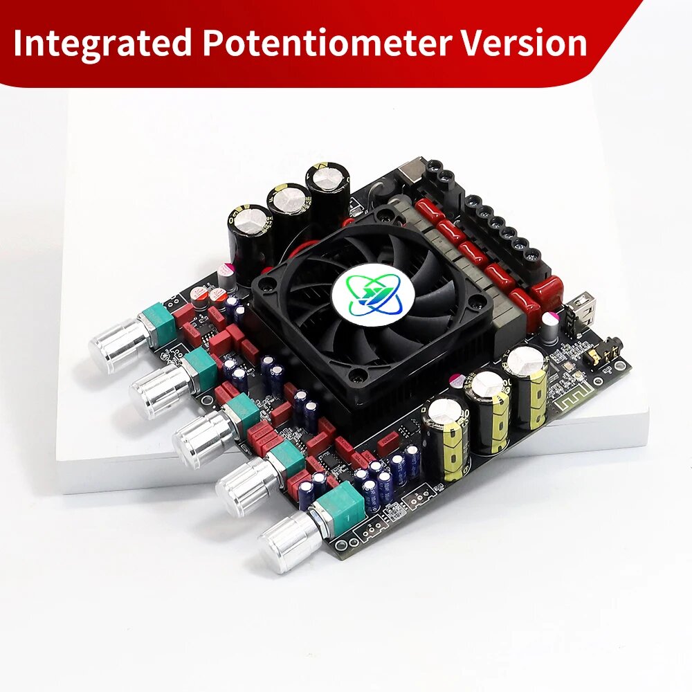 HIFIDIY LIVE AS21 TPA3255 Bluetooth 5.2 2.1-канальный усилитель