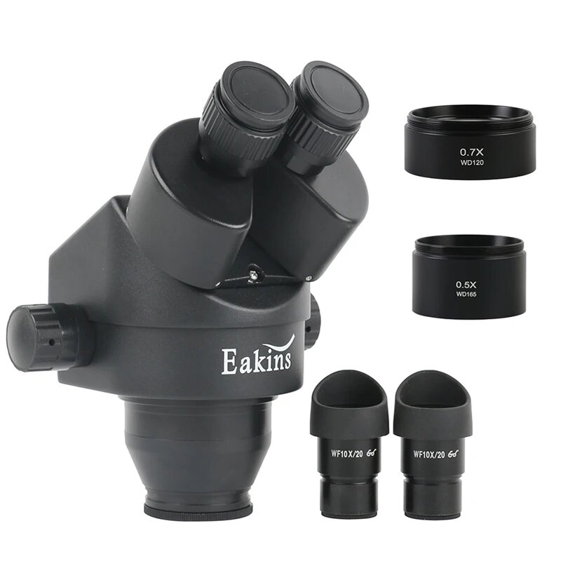 Микроскоп Eakins 7045 бинокулярный 7X-45X, Цвет: 4.9X-45X