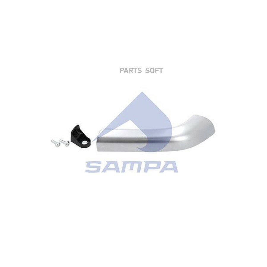 Ручка двери MAN TG-S внутренняя правая 027.093 Sampa от официального дистрибьютора, SAMPA, артикул 027093