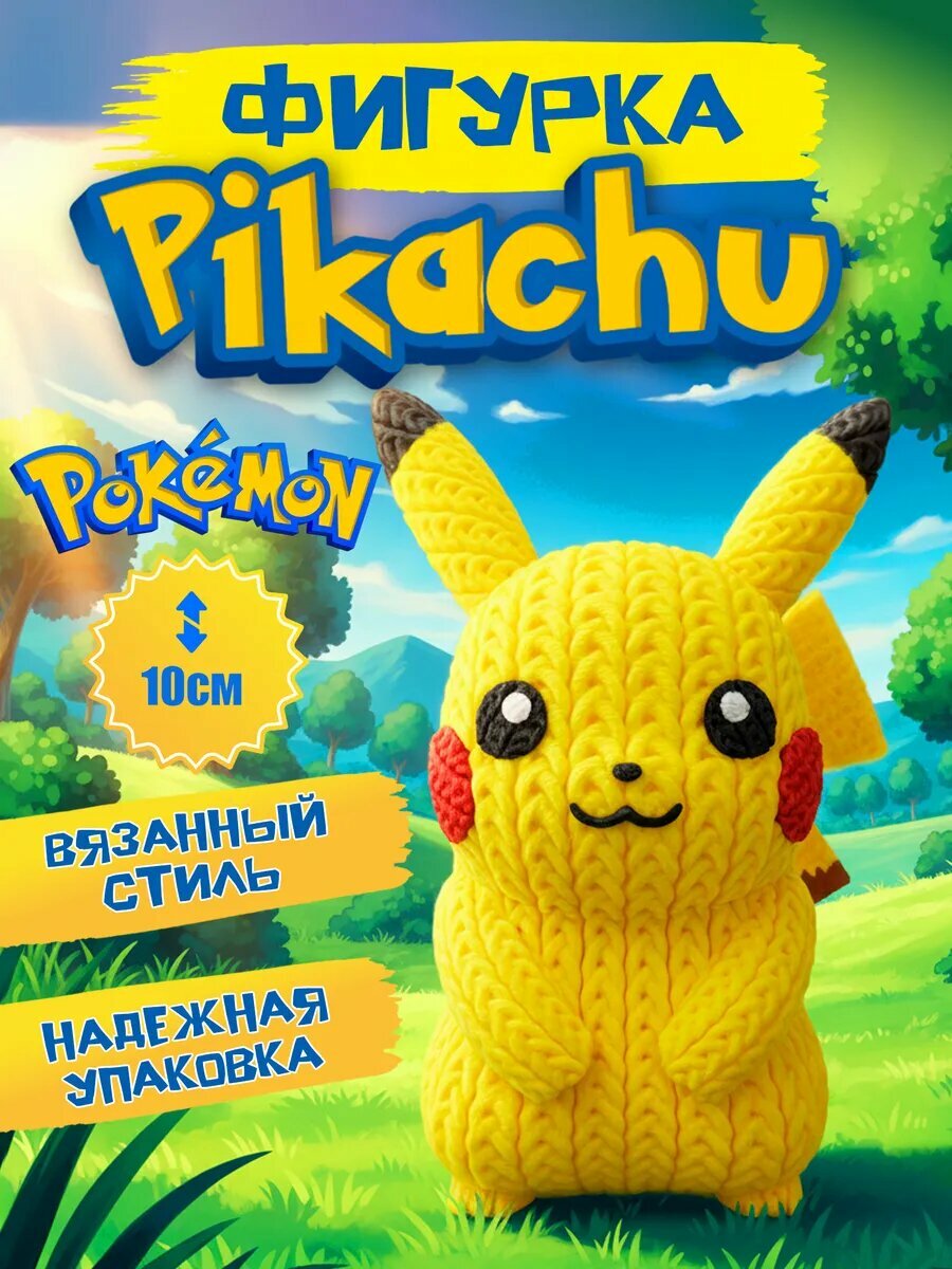 Коллекционная Фигурка "Пикачу" Pokemon, 10см