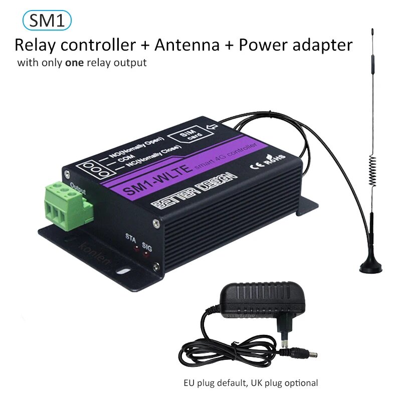 KONLEN KL-SM1-WLTE 4G Контроллер Only Controller