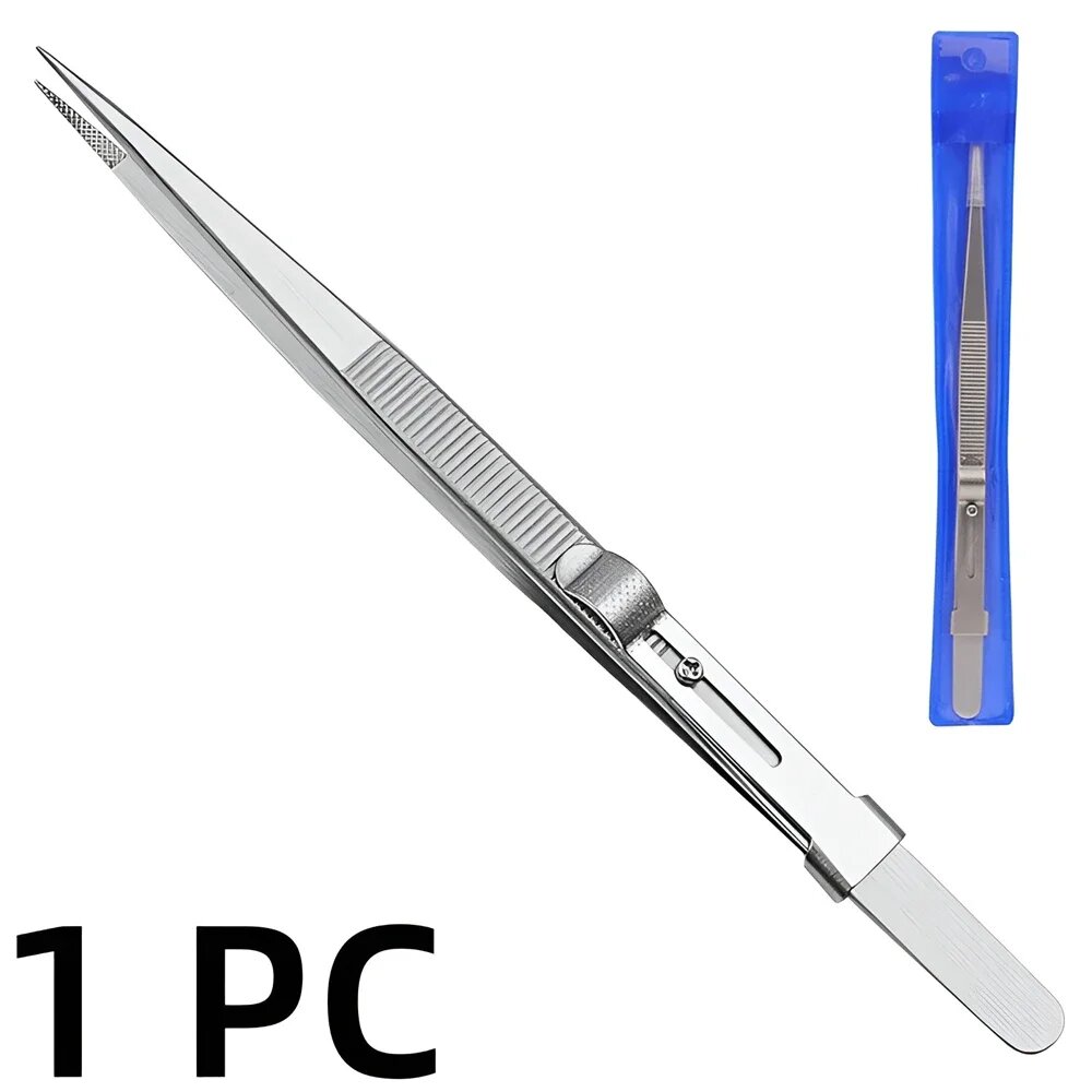 Пинцет хирургический EQZ 1 PC Straight из нержавеющей стали