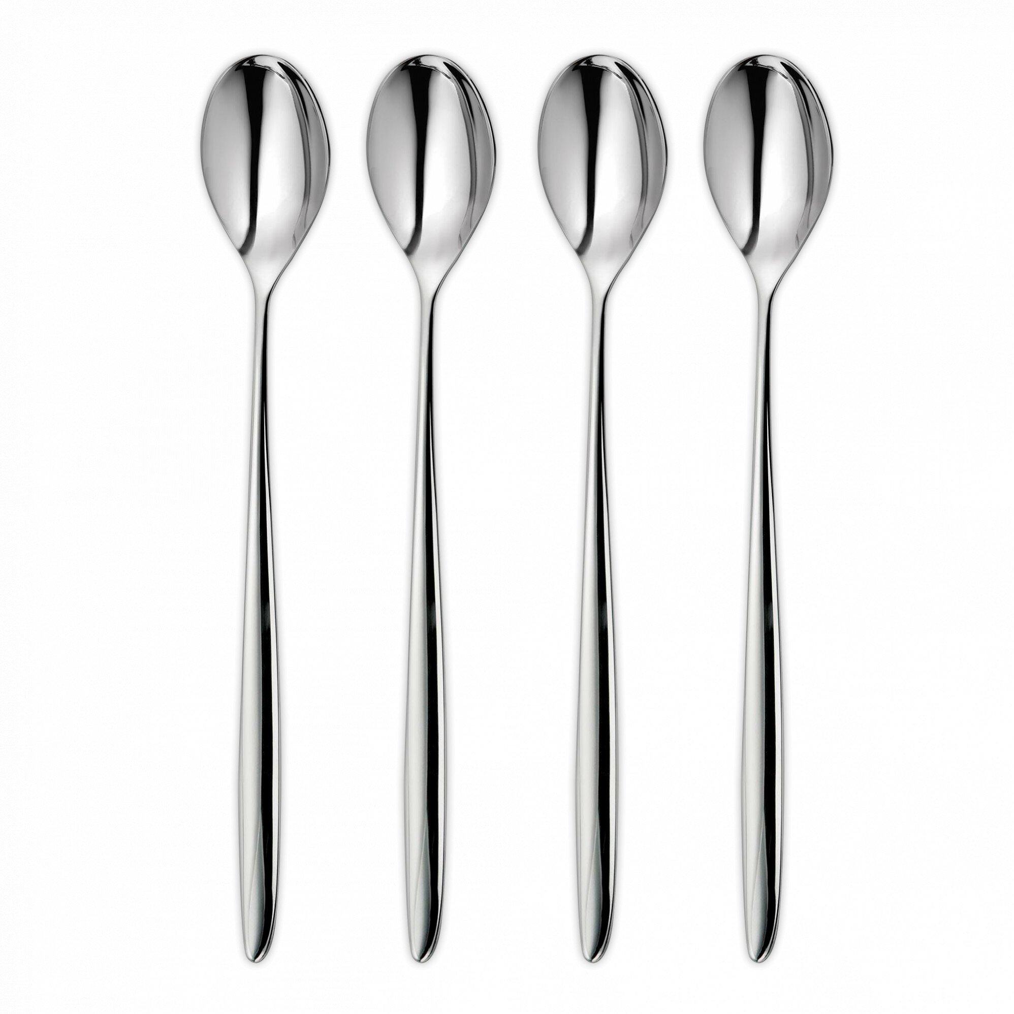 Набор из 4-х ложек с длинной ручкой для латте HIDBR1025V/4 Hidcote Bright