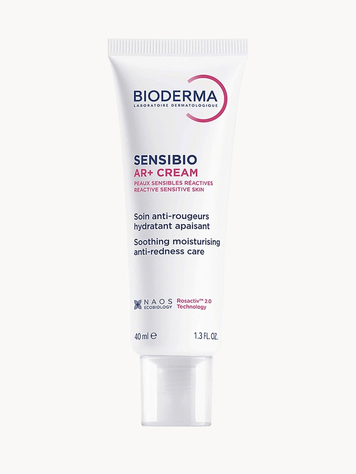BIODERMA Sensibio AR+ Увлажняющий крем для кожи с покраснениями и розацеа, 40 мл