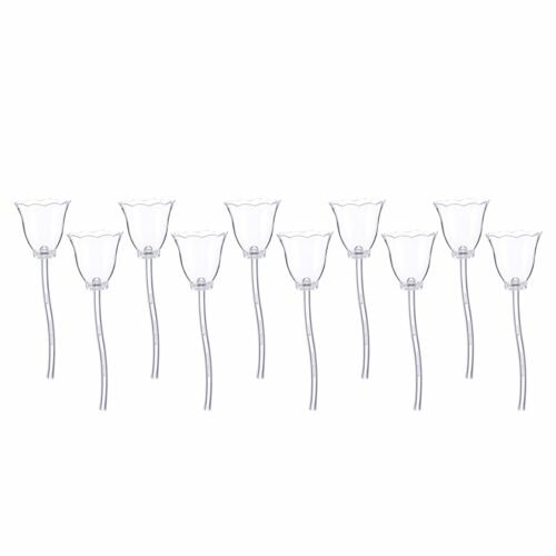 Набор стаканов для канапе, десертов без подставки Rosseto Liteware "Blossom with Stem" прозрачный 10шт