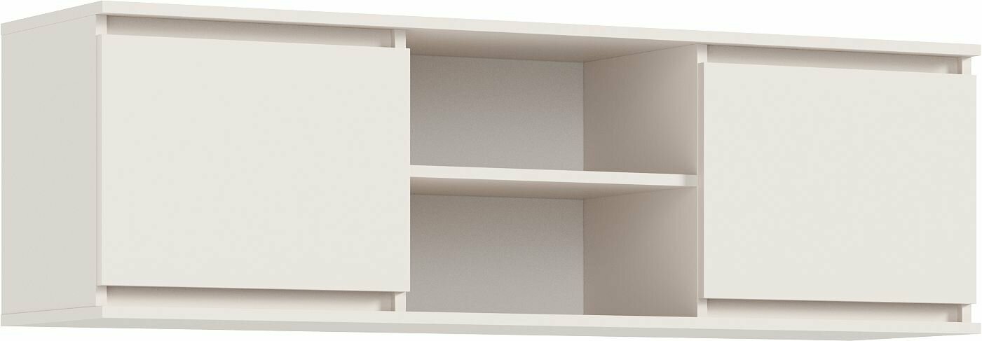 Полка Челси открытая (Антресоль) 1352мм х412мм х354мм (Кашемир) МИФ