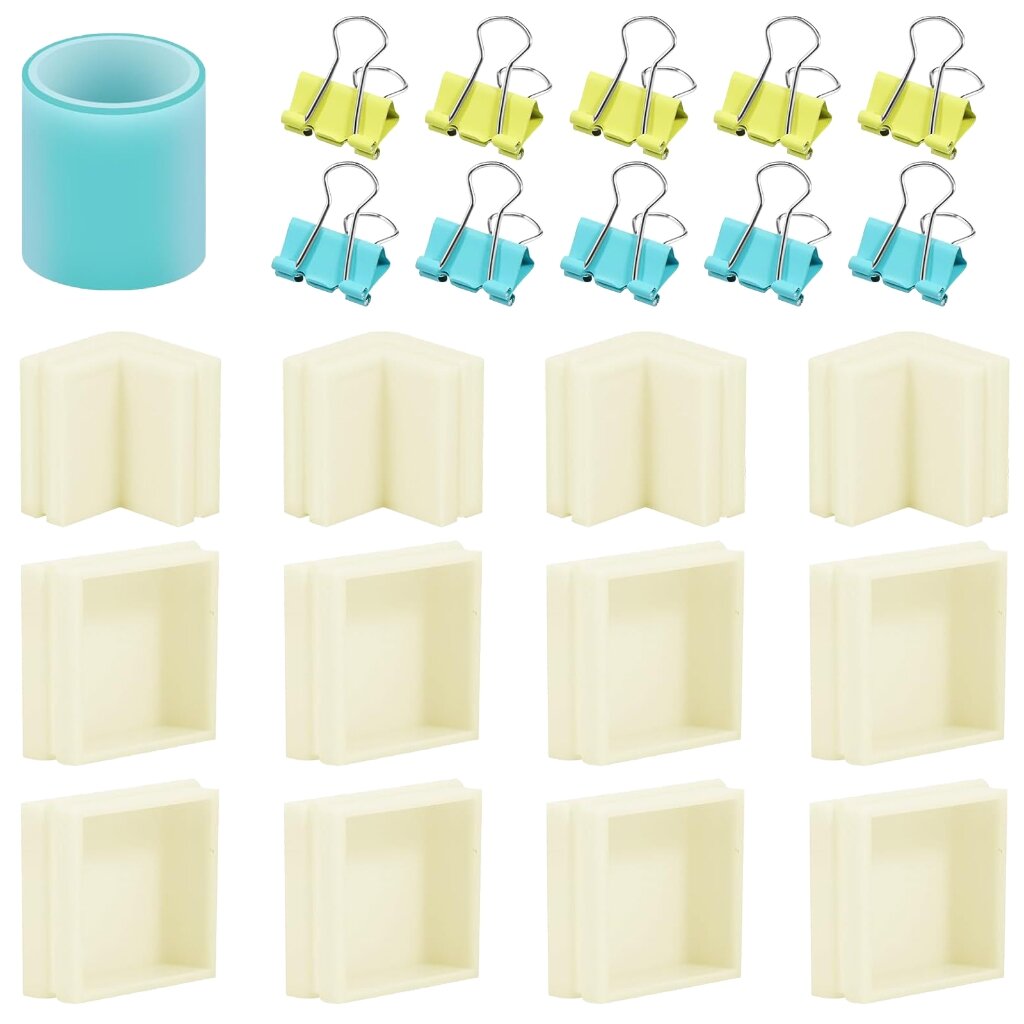 Наборы Для изготовления Пресс-форм из Смол с Регулируемой Силиконовой Рамой Корпуса Набор для Изготовления Силиконовых Резиновых Пресс-форм со Связующим Зажимом