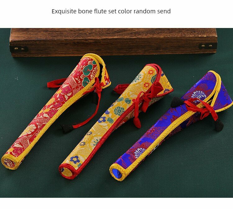 Непальская костная флейта из смолы, тантрический ритуальный инструмент, костная флейта в тибетском стиле, духовой