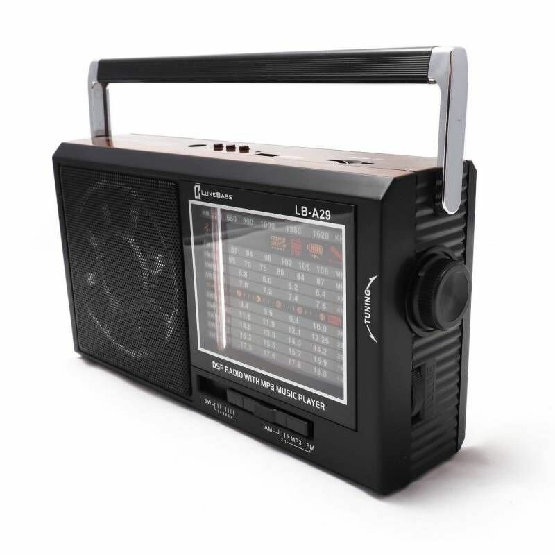 Высокочувствительный радиоприемник Luxe Bass А29 FM, SW, AM, УКВ, USB