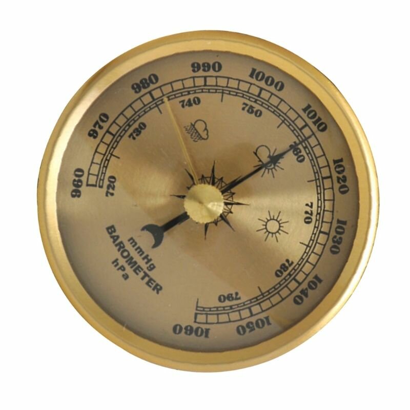 Механический барометр без жидкости с указателем 70 мм