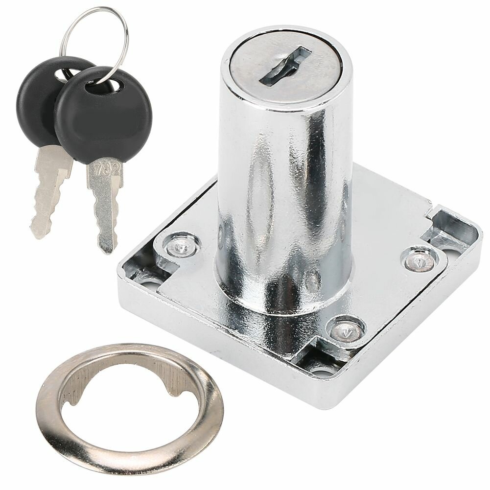 3 шт. замка для ящика стола с ключами, фурнитура для замка двери шкафа, аксессуар для безопасности офисной мебели
