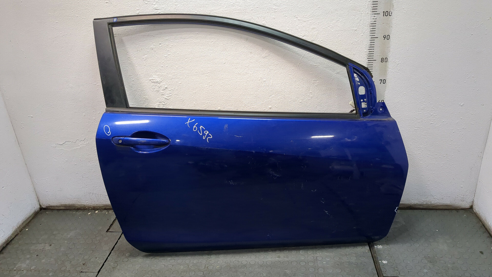 Дверь боковая (легковая) правая передняя Mazda 2 Б/У