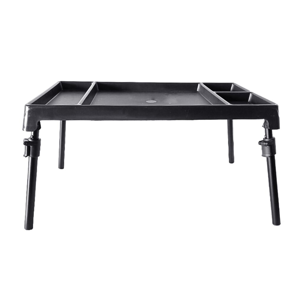 Picnics Hiking Fishing Table with Extendable Leg Folding Baits Tables Portable Picnics Desk for Outdoor Cooking, Hiking