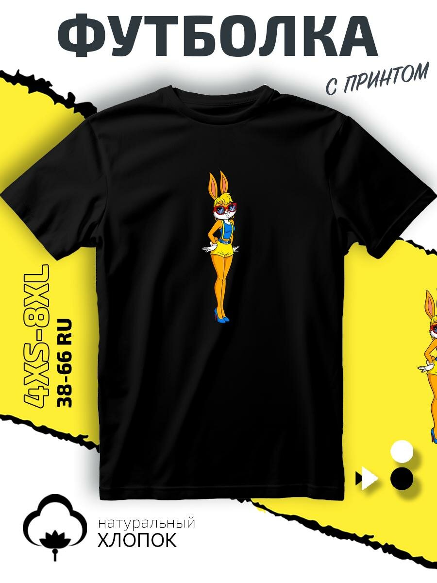 Футболка Багз Банни мультфильм мультгерой