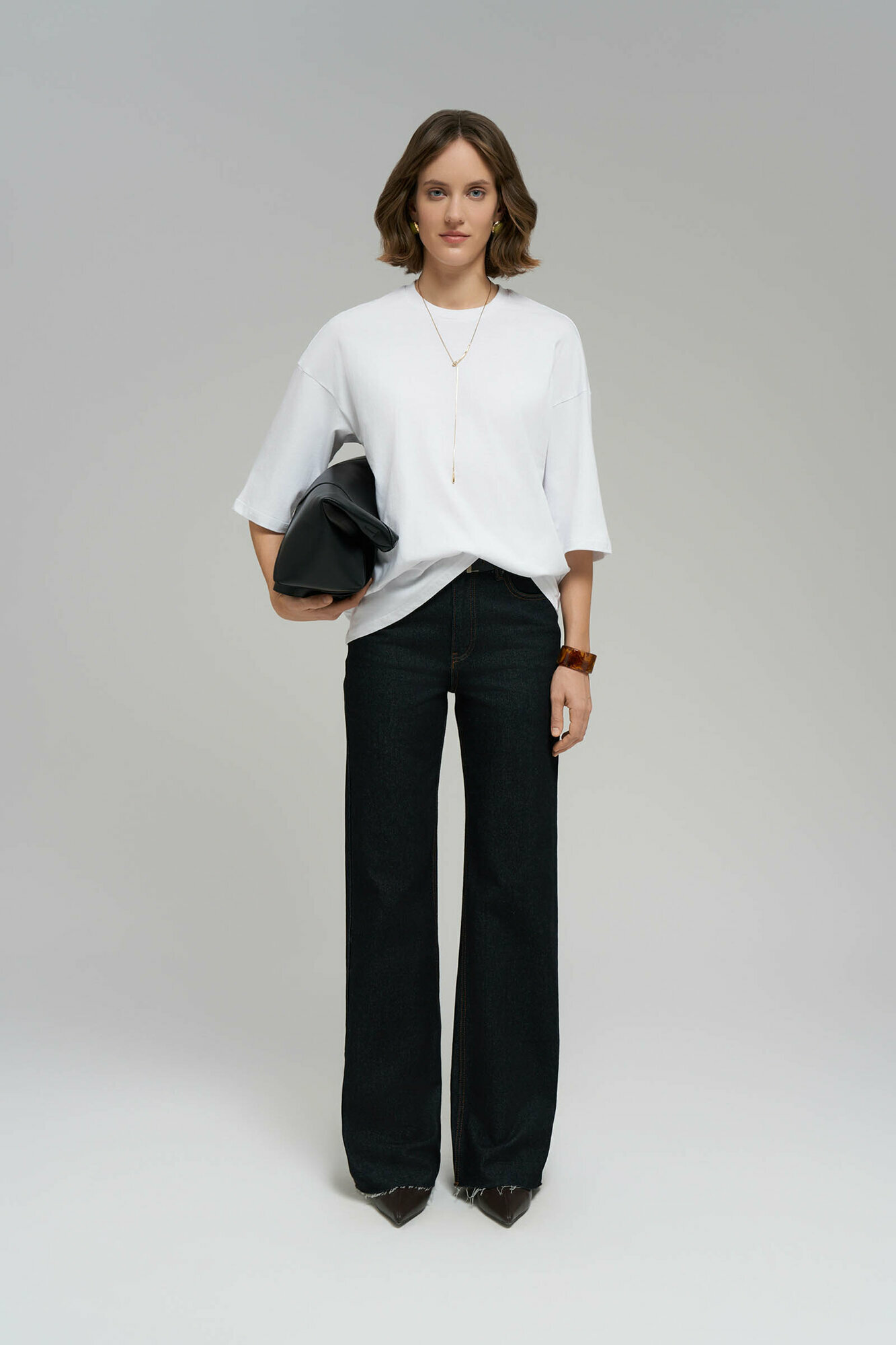 Футболка унисекс из хлопка оверсайз силуэта