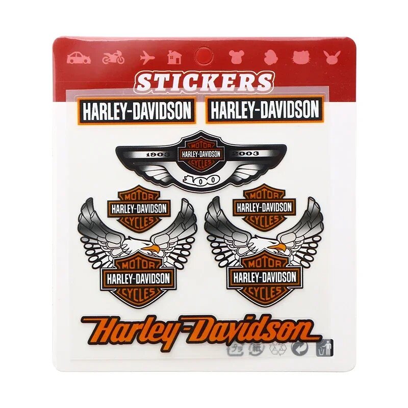 Наклейки Harley-Davidson, цвет B, для мотоцикла