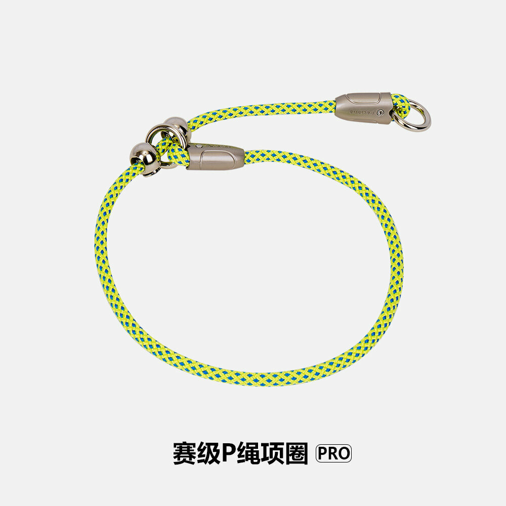 P веревка для домашних животных ошейник для собак Большой ошейник для собак P цепь собачий ошейник для собак Неоновая