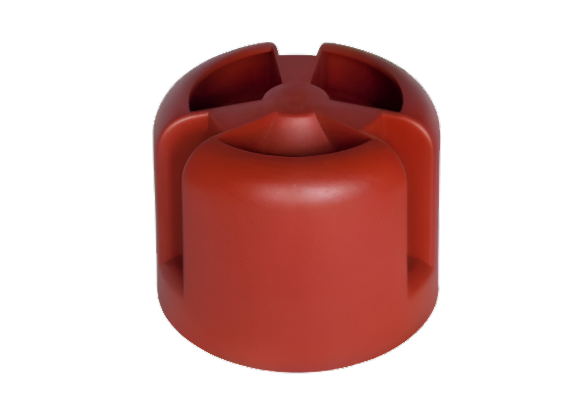 Колпак KROVENT HupCap 270, цвет RAL 3009 красный, в упаковке 12 шт.