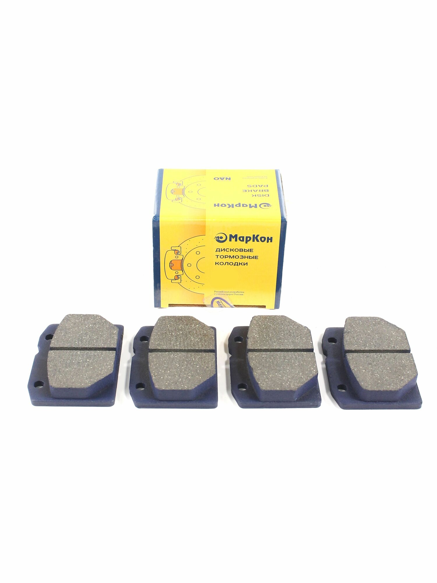 Колодка тормозная передняя ВАЗ 2101, 2102, 2103, 2104, 2105, 2106, 2107 (к-т 4 шт)