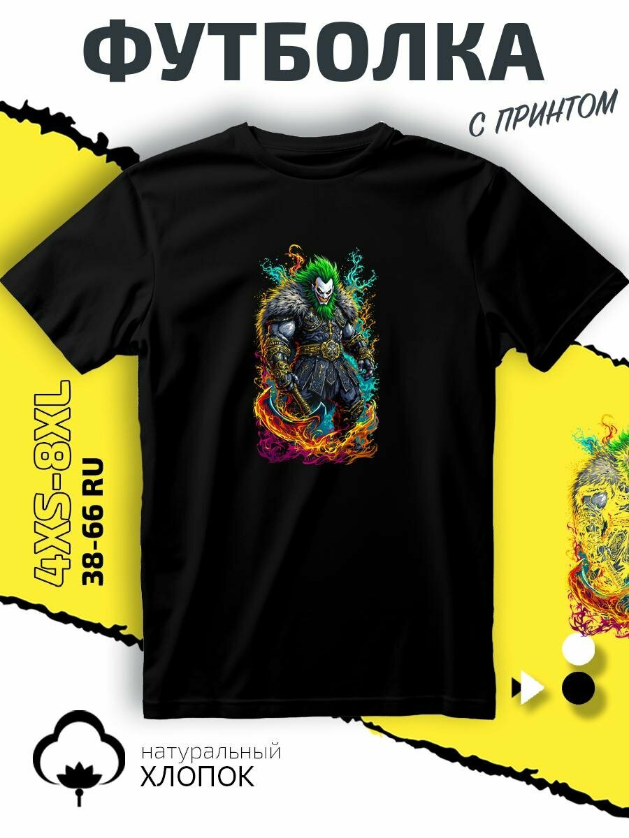 Футболка Джокер аниме воин