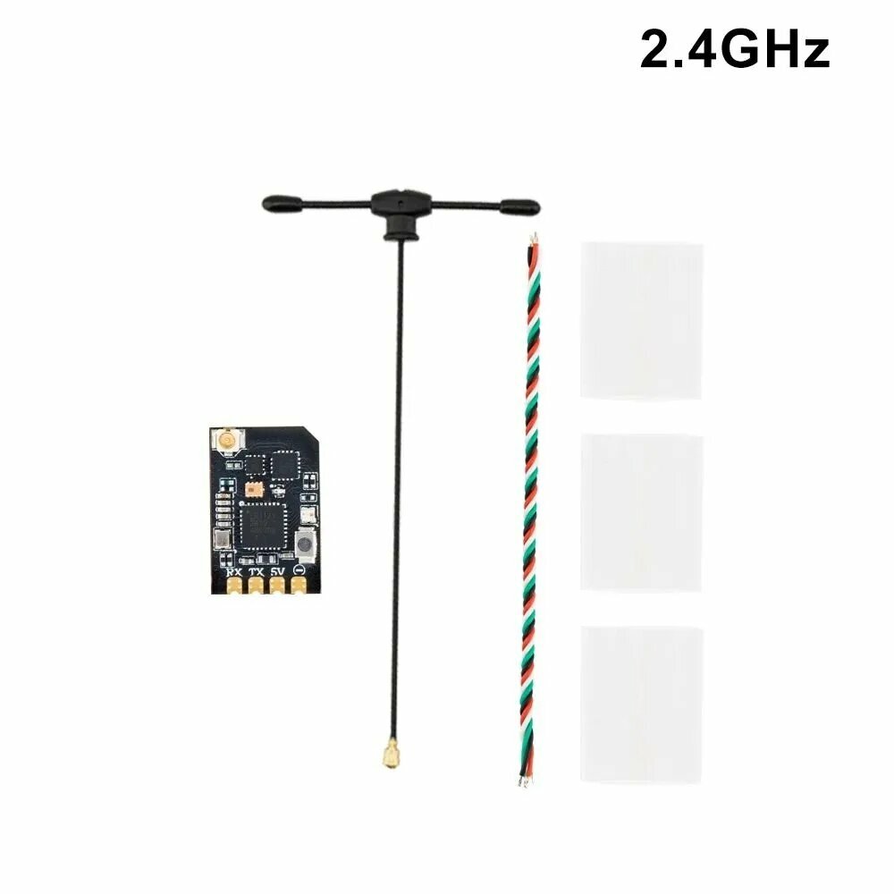 Radiomaster XR1 Nano - двухдиапазонный приёмник 2.4ГГц/900МГц (ExpressLRS, T-антенна)