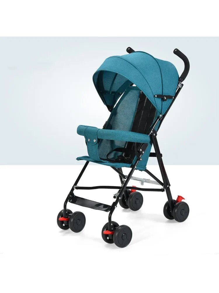 Лёгкая складная Детская коляска-трость с регулируемым сиденьем(сидя) удобство для прогулок с малышом!