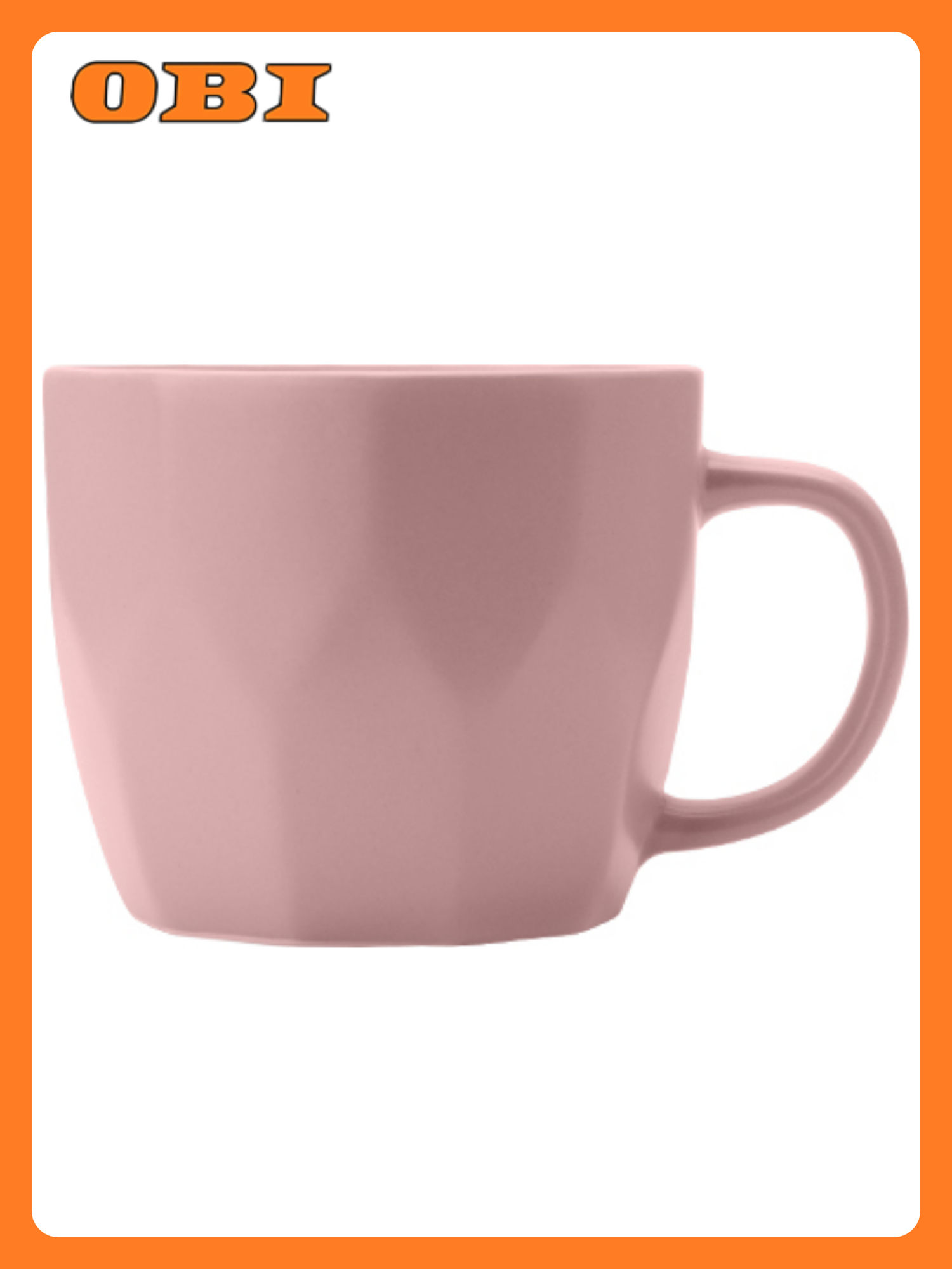 Кружка ATMOSPHERE of art "Geometry", фарфор, 360 мл, розовая