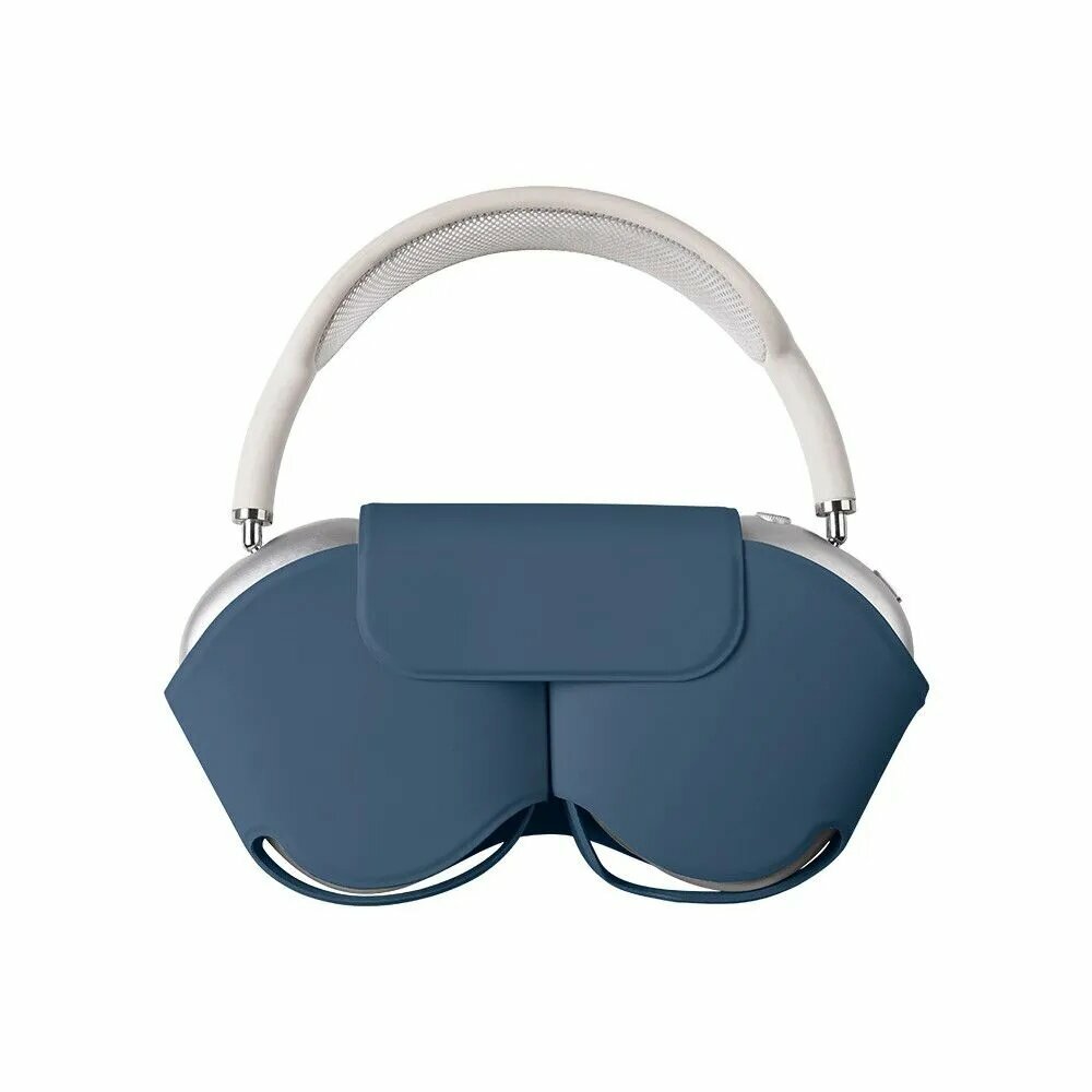 Подходит для Airpods Max Protector Case для Smart наушников защиты для Apple AirPods Max Ceather Protect, синий