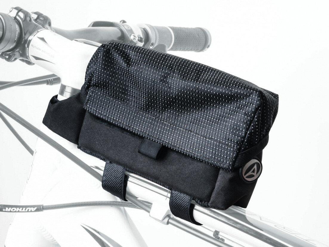 Сумка для велосипеда Author A-R250 с креплением к раме и штоку вилки