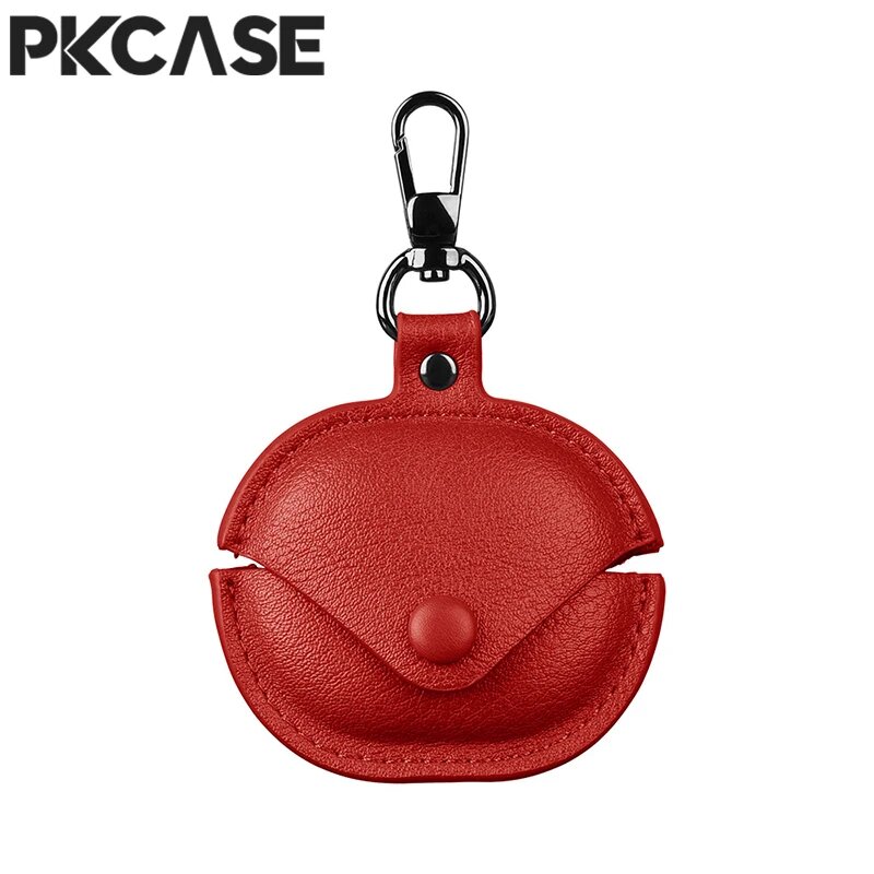 PKCASE противоударный кожаный чехол для наушников для Redmi Buds 6 5 4 Pro брелок Bluetooth чехол для наушников для Redmi Buds 6 4 Lite