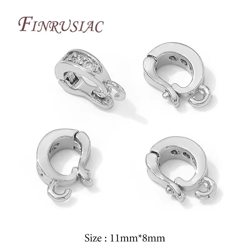 Позолоченные бейлы для подвесок FINRUSIAC, 8 штук